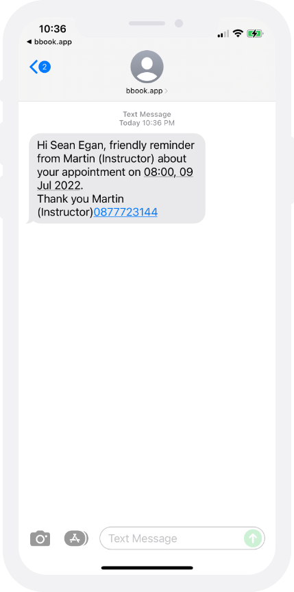 bbook.app - Online Booking System for Driving Instructors